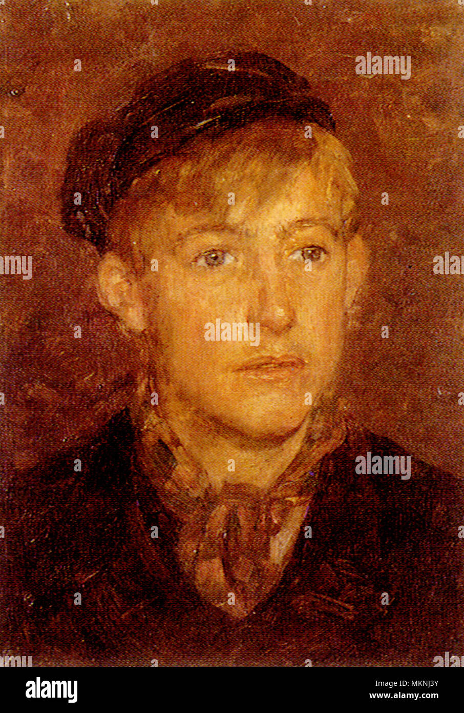 Portrait of Bert White Stock Photo - Alamy