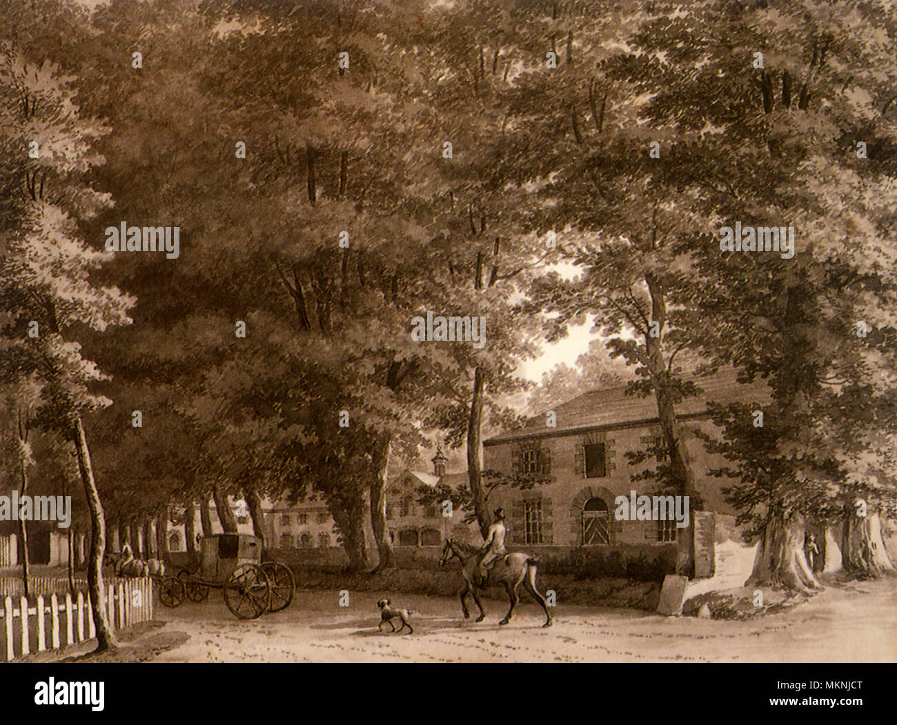 The Stables at Mount Merrion House, Co. Dublin Stock Photo - Alamy