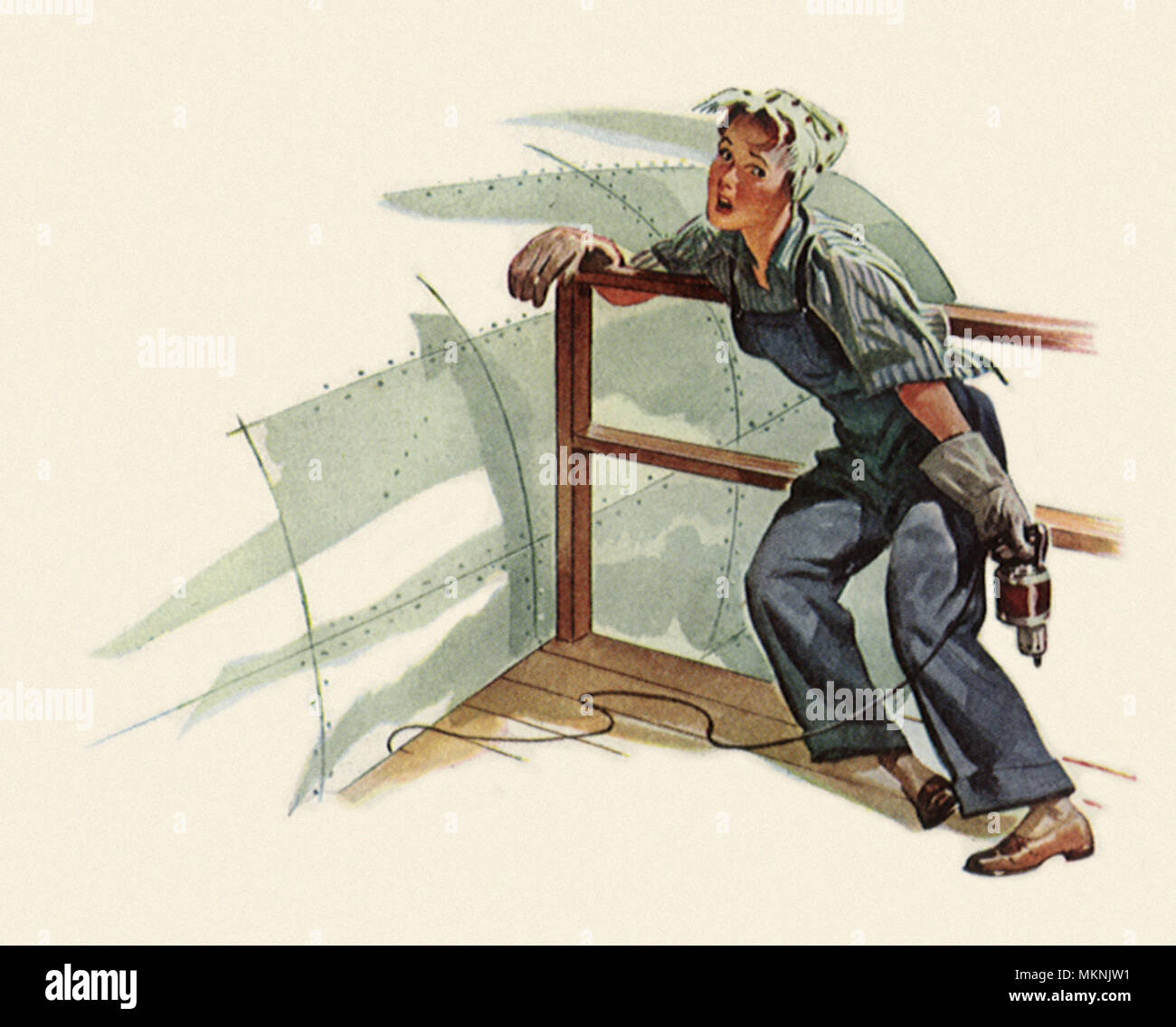 Riveter hi-res stock photography and images - Alamy