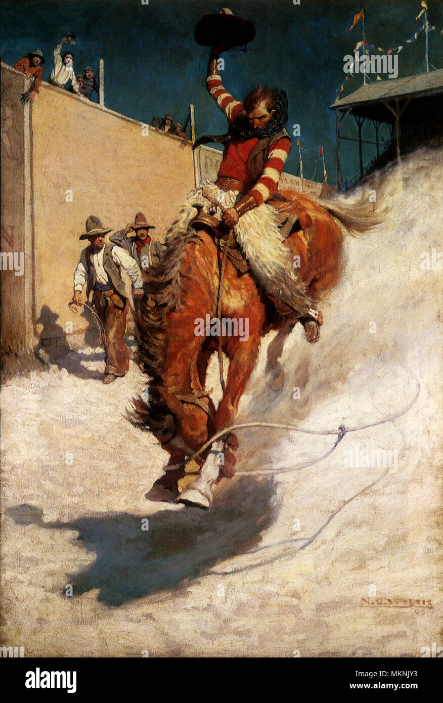 Bronco buster hi-res stock photography and images - Alamy