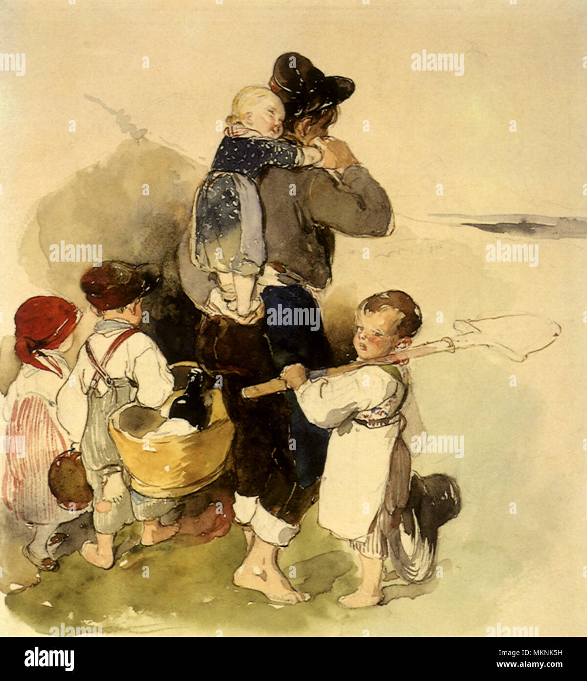 Children work farm hi-res stock photography and images - Alamy