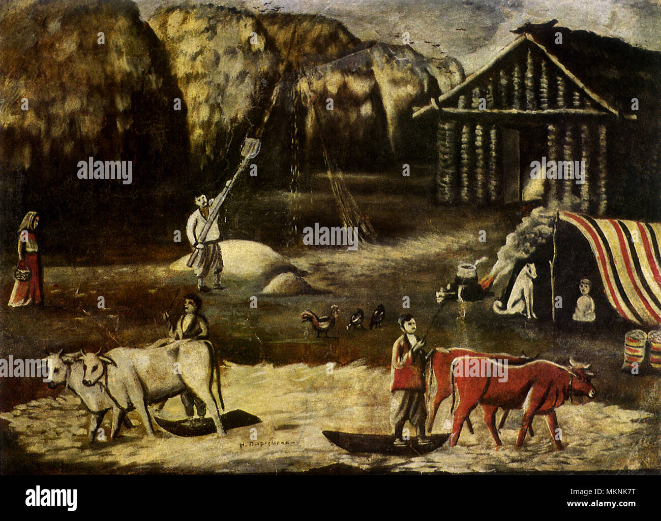 Threshing hi-res stock photography and images - Alamy