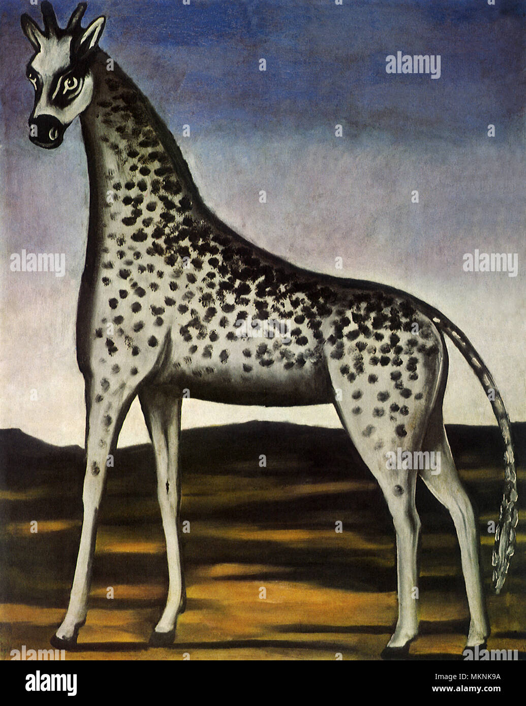Giraffe vintage illustration hi-res stock photography and images - Alamy