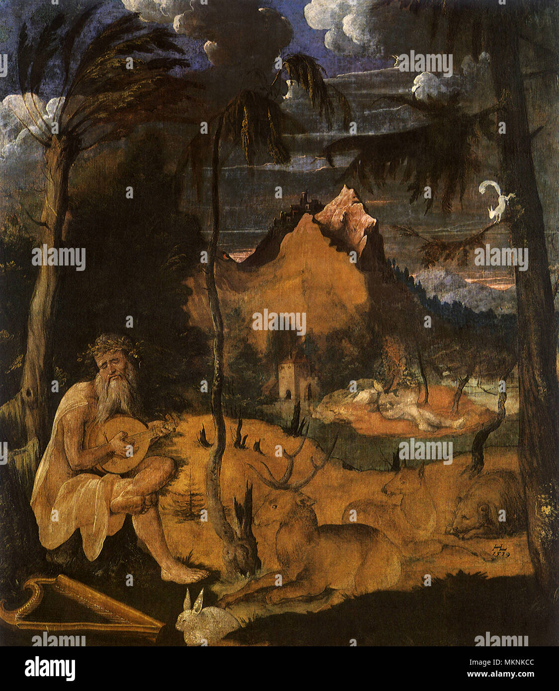 Orpheus with animals hi-res stock photography and images - Alamy