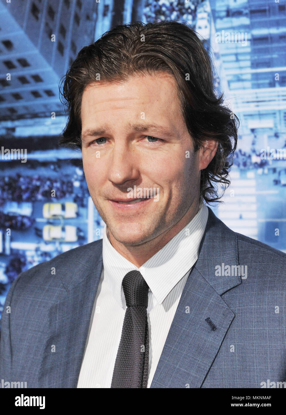 Ed Burn at the Man on a Ledge Premiere at the Chinese Theatre in Los ...