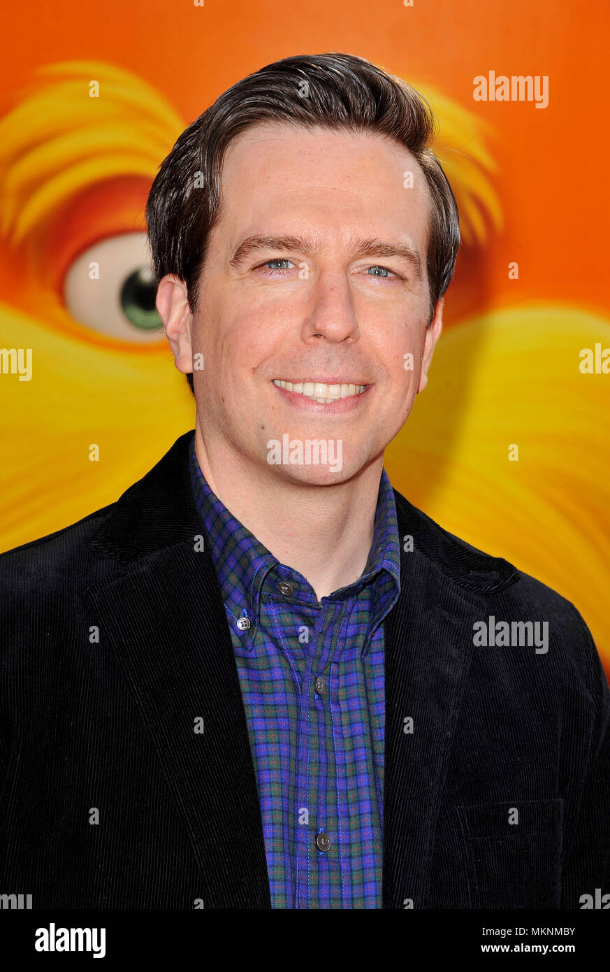 Ed Helms at the Dr Seuss The Lorax Premiere at the Universal ...