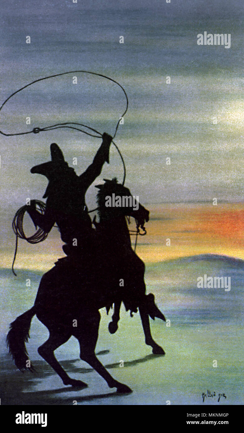 Sunset and cowgirls hi-res stock photography and images - Alamy