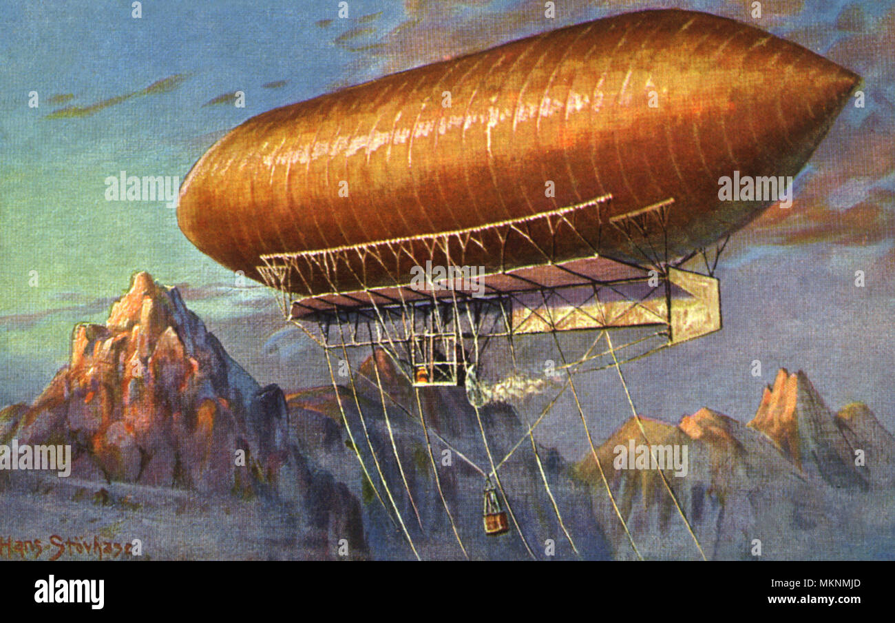 Zeppelin hi-res stock photography and images - Alamy