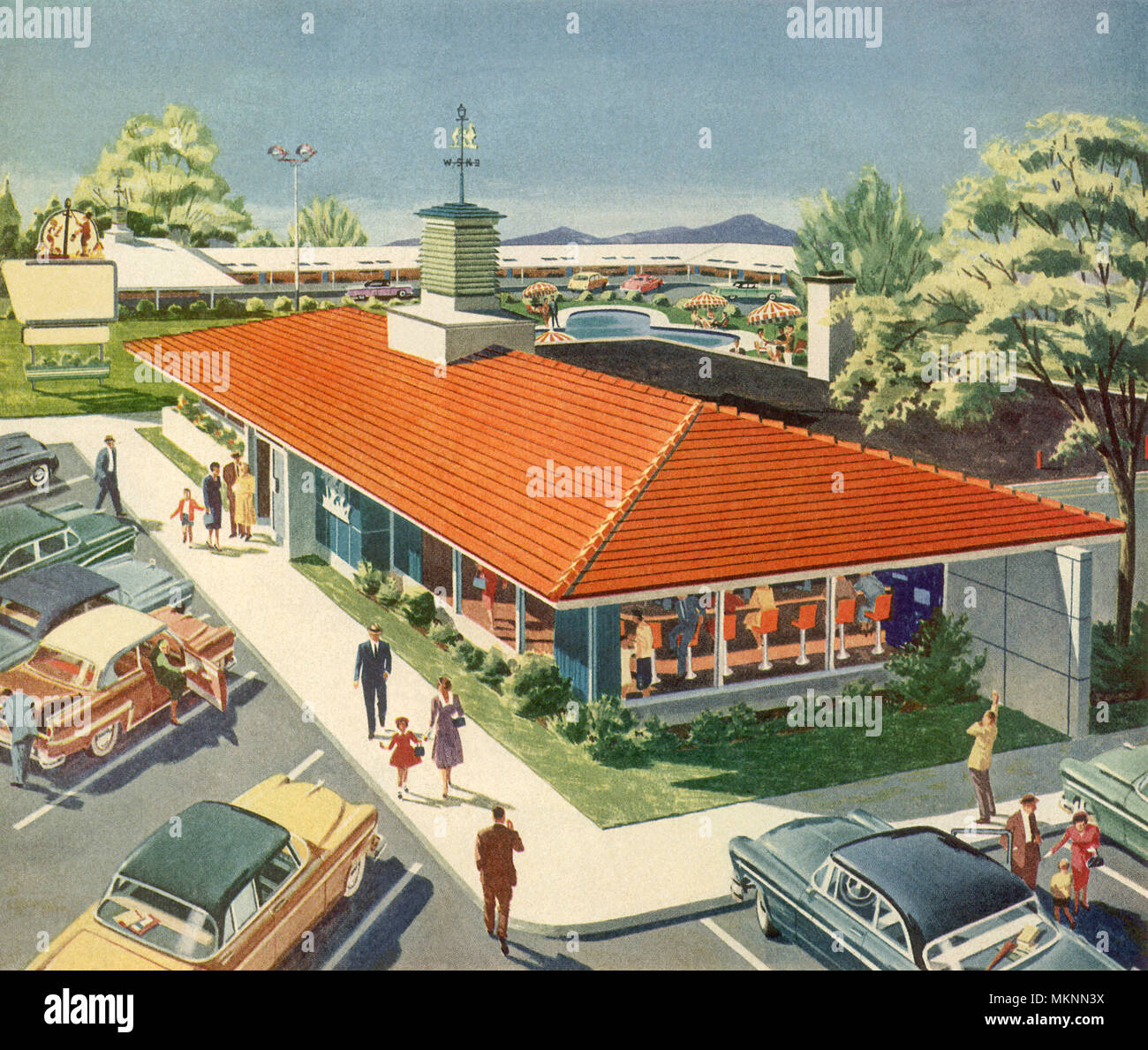 Roadside diners hi-res stock photography and images - Alamy