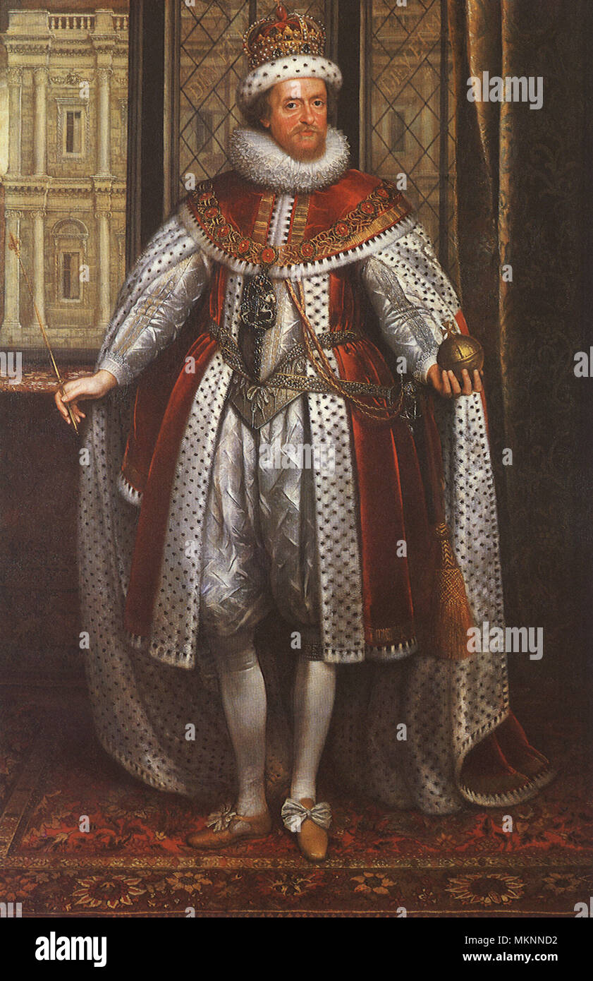 King james i hi-res stock photography and images - Alamy