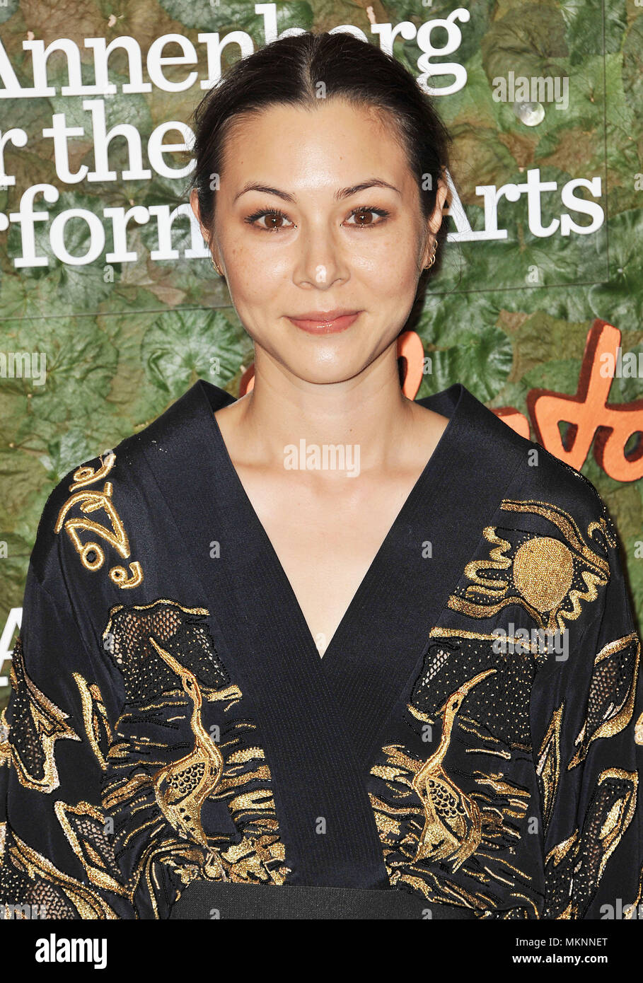 China Chow arriving at the Wallis Annenberg Center for the Performing ...