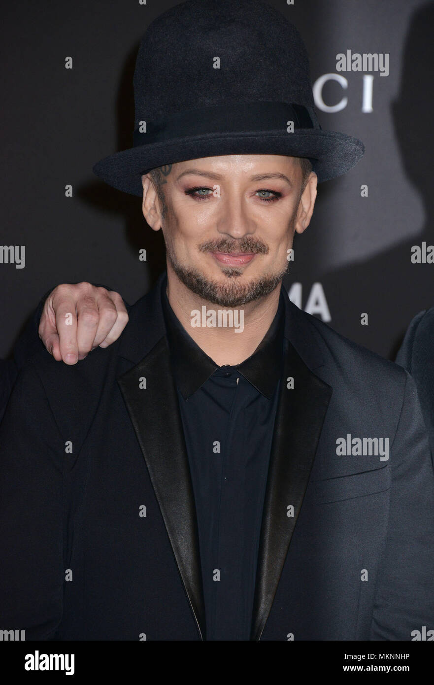 Boy george 054 red carpet event hi-res stock photography and images - Alamy