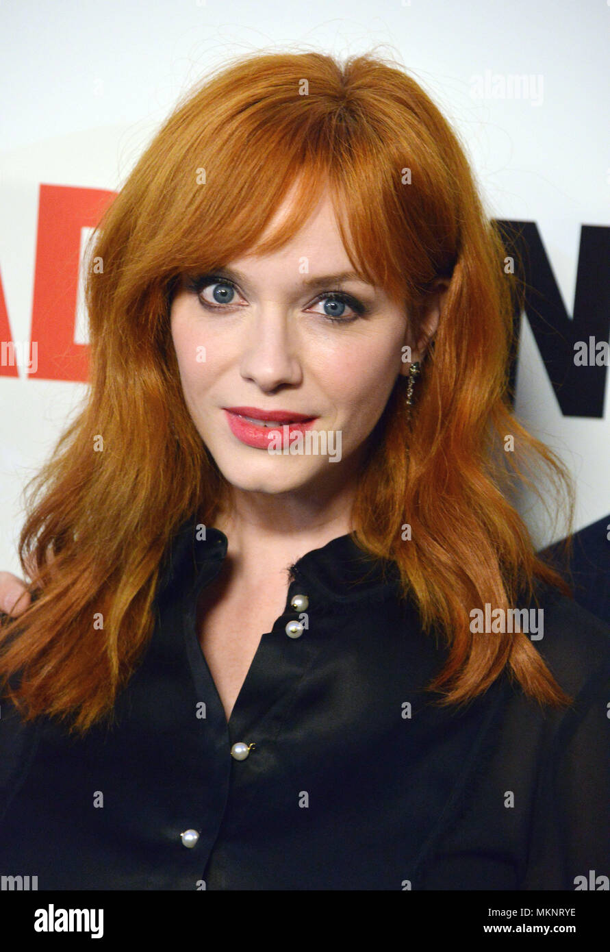 Christina Hendricks at the Mad Men Final Season Premiere at the ...