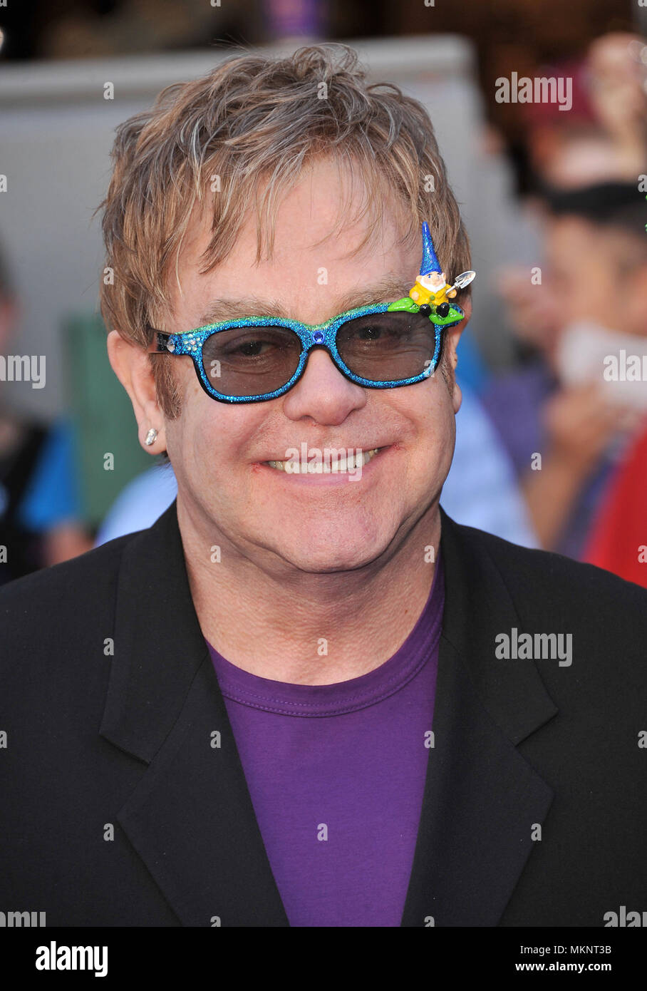 Elton Jones - Gnomeo and Juliet Premiere at the El Capitan Theatre In ...