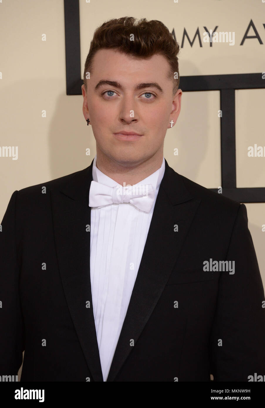Sam Smith 472 at the 57th Annual GRAMMY Awards at the Staples Center in ...