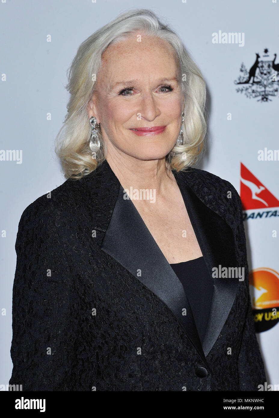 Glenn close 018 red carpet event hi-res stock photography and images ...
