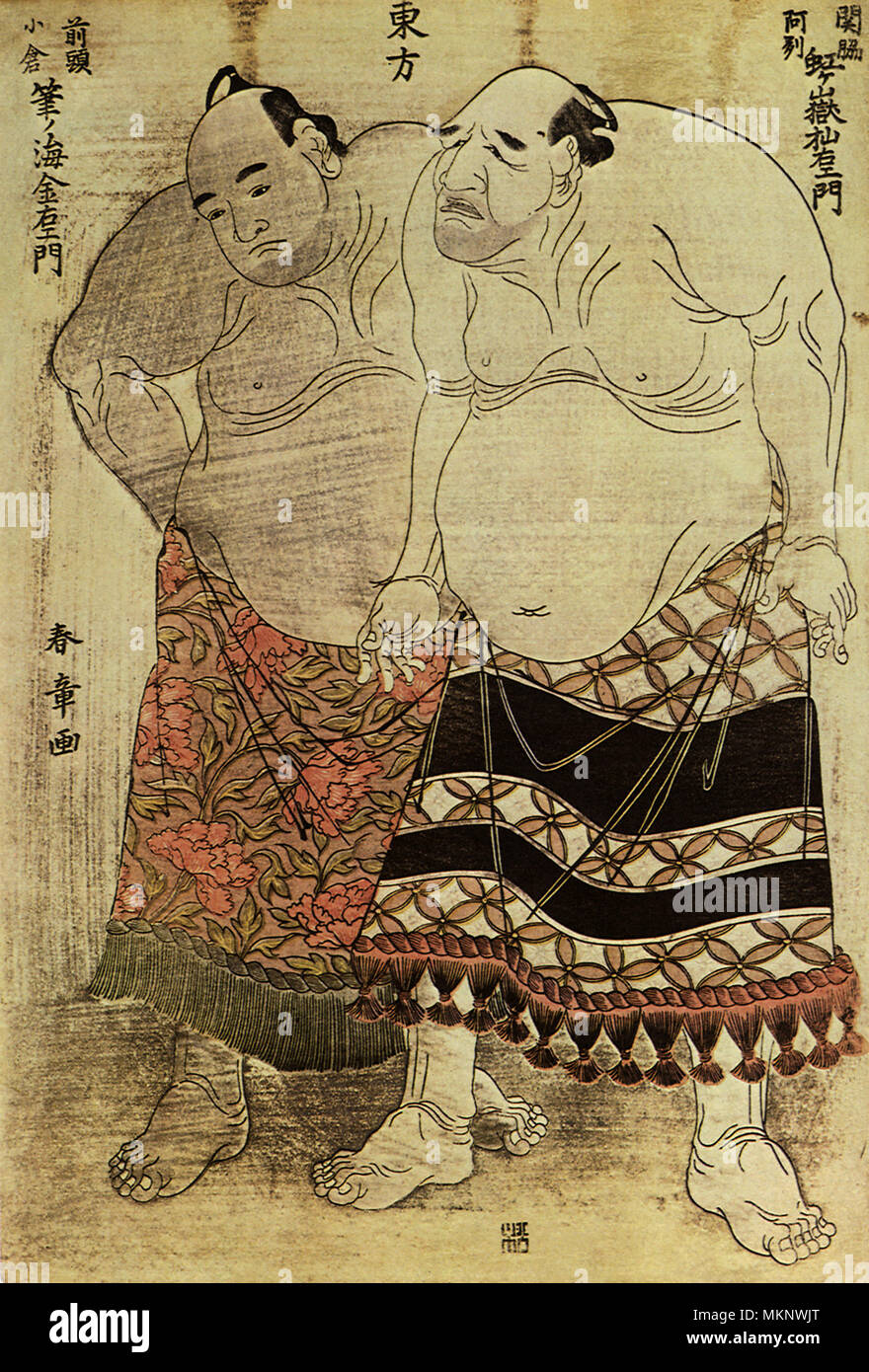 Sumo wrestlers hi-res stock photography and images - Alamy