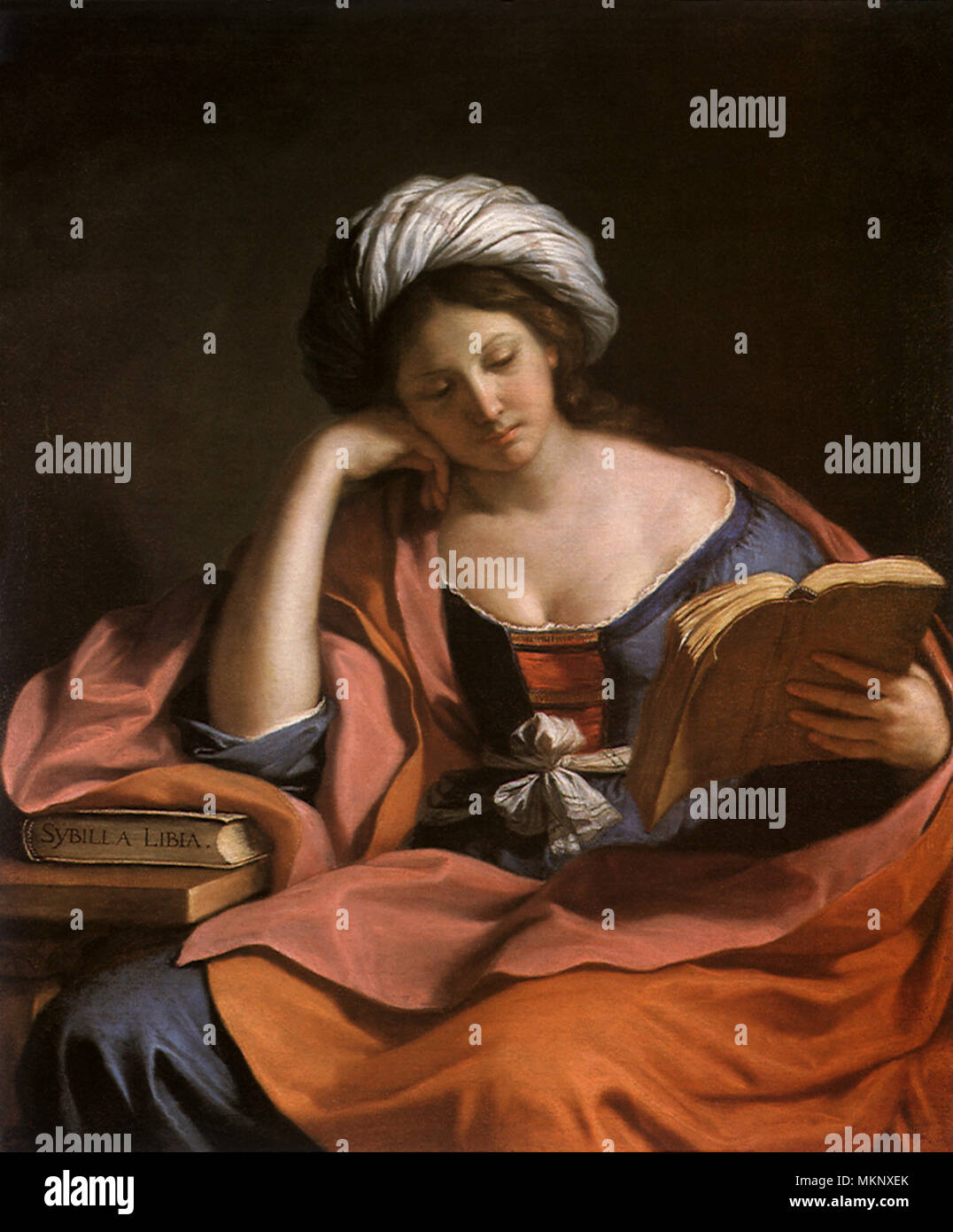 The Libyan Sibyl Stock Photo - Alamy