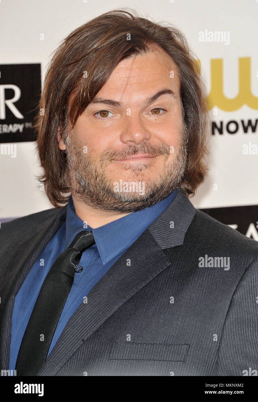 Jack Black at the 18th Ann. Critics Choice Awards 2013 at the Barker ...