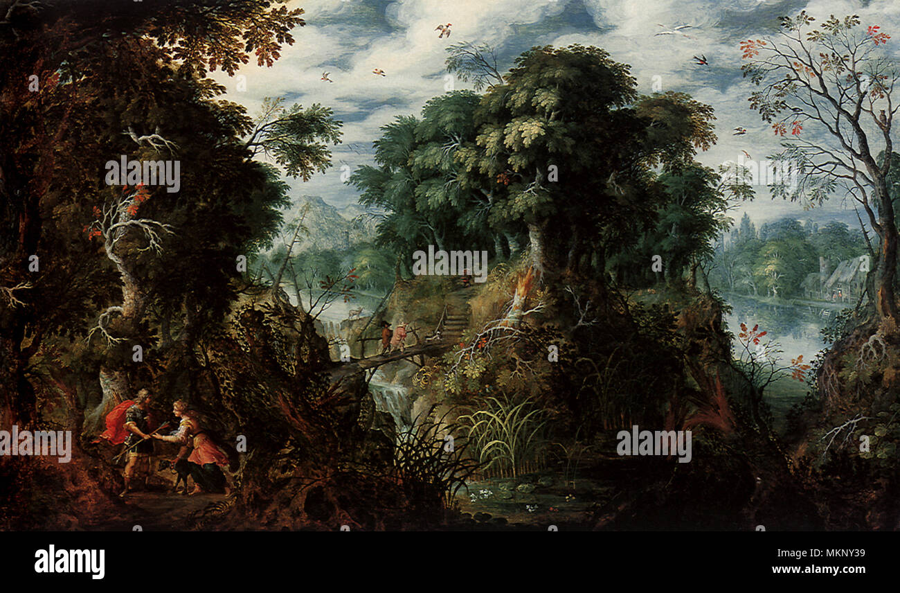 Landscape with Cephallus and Procris Stock Photo - Alamy