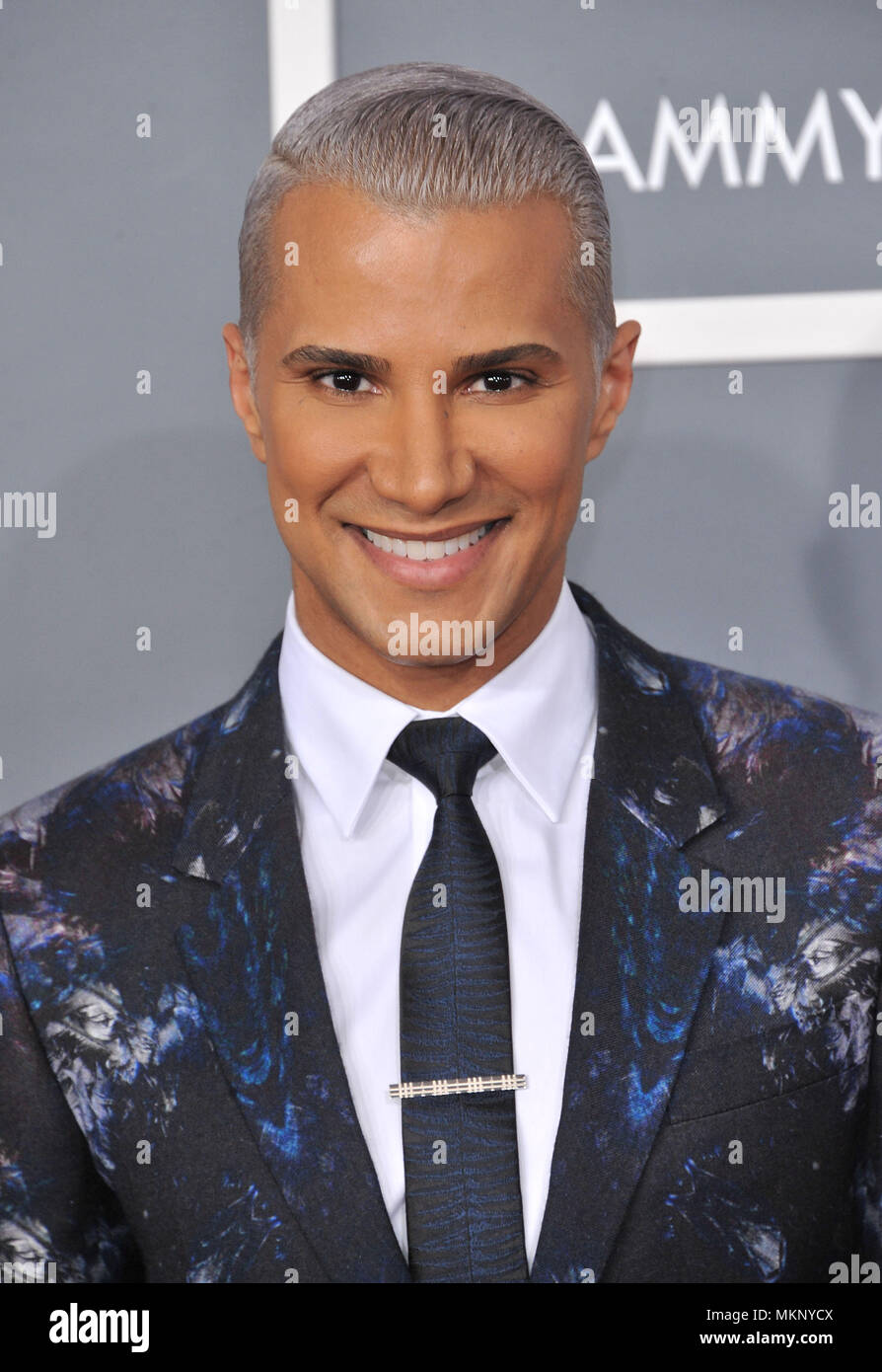 Jay Manuel - at the 55th Ann. Grammy Awards 2013 at the Staples Center ...