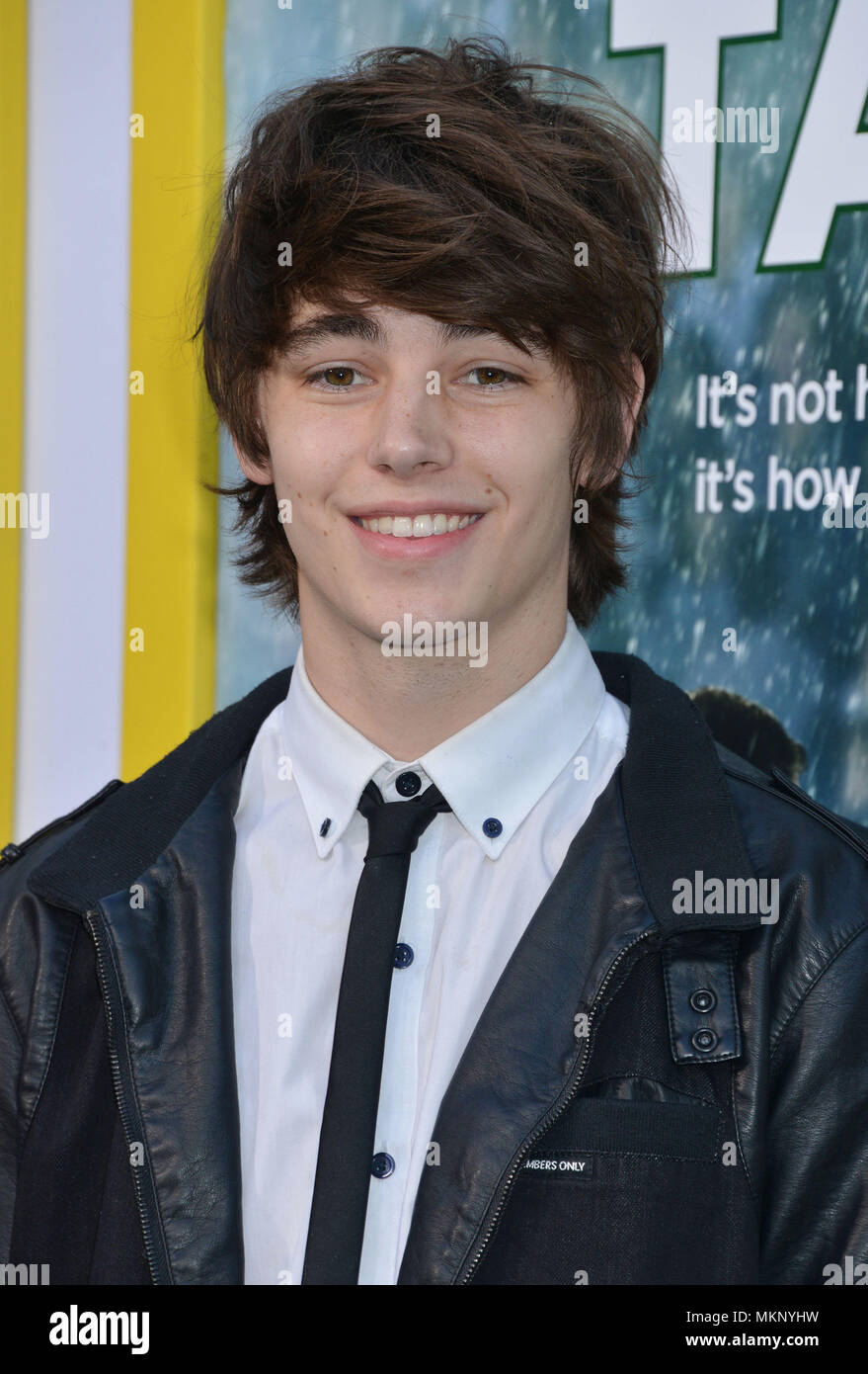 Evan Crooks at the When The Game Stands Tall Premiere at the Arclight ...
