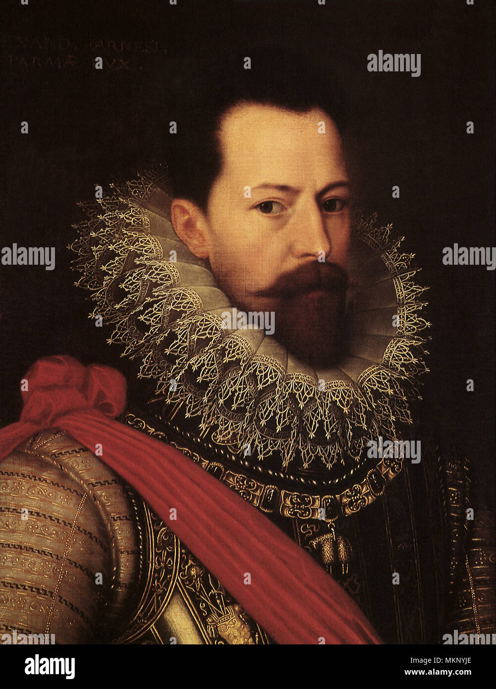 Portrat of Alessandro Farnese, Duke of Parma Stock Photo - Alamy