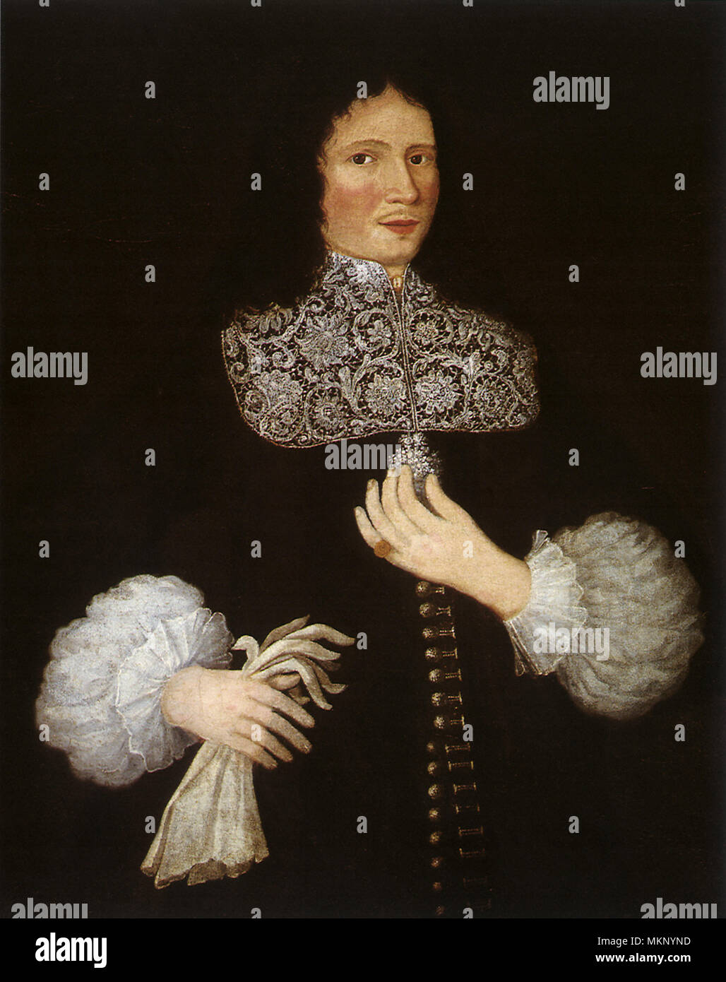 Portrait of Mr. John Freake, Merchant and Attorney Stock Photo - Alamy