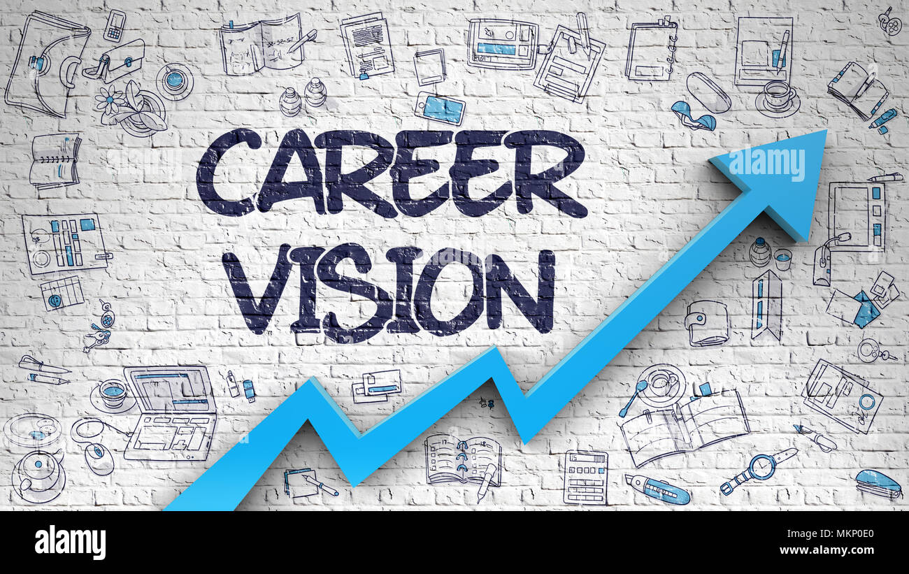 Career vision on brick hi-res stock photography and images - Alamy