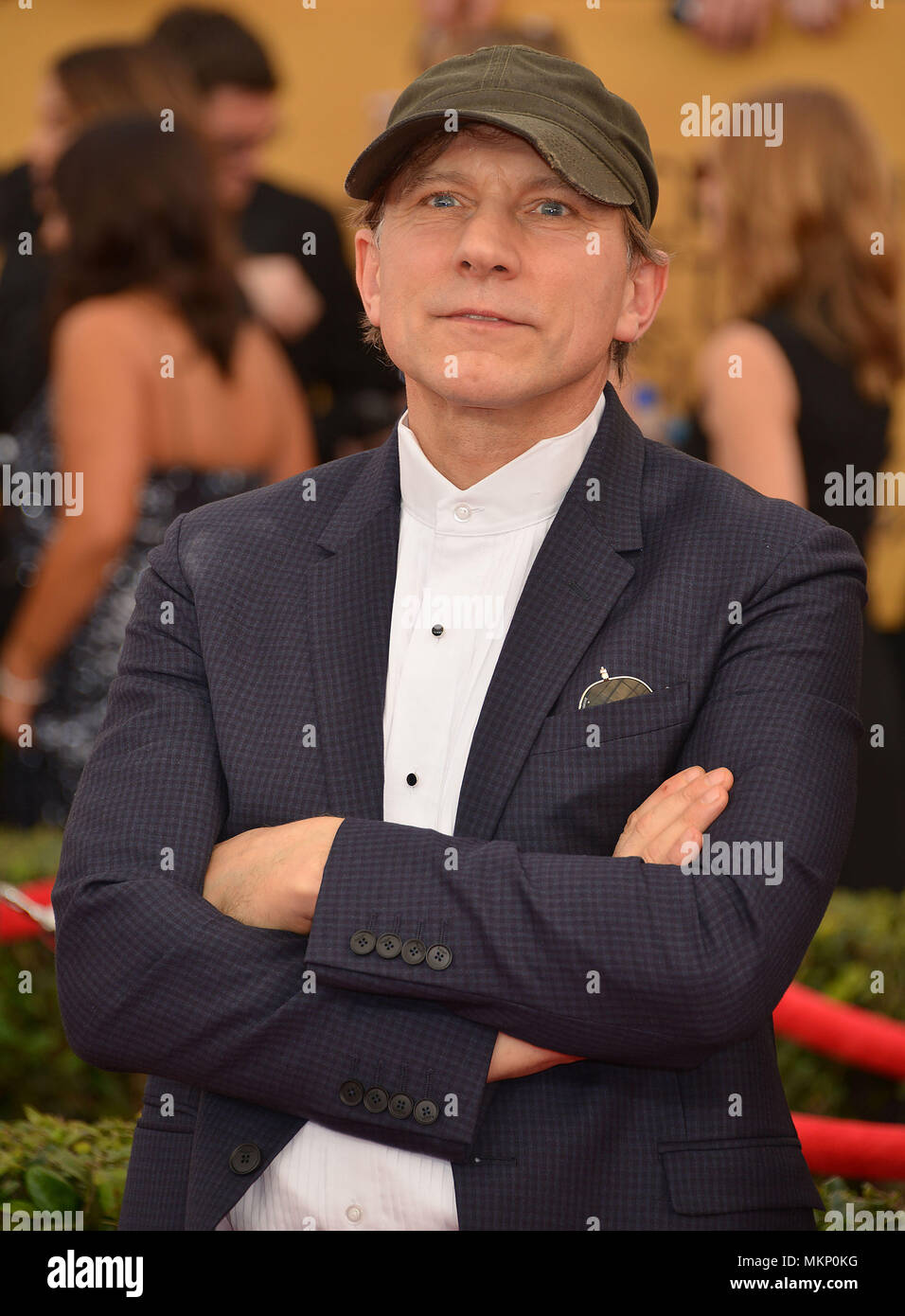 Simon McBurney at the 21Th SAG Awards 2015 at the Shrine Auditorium in ...