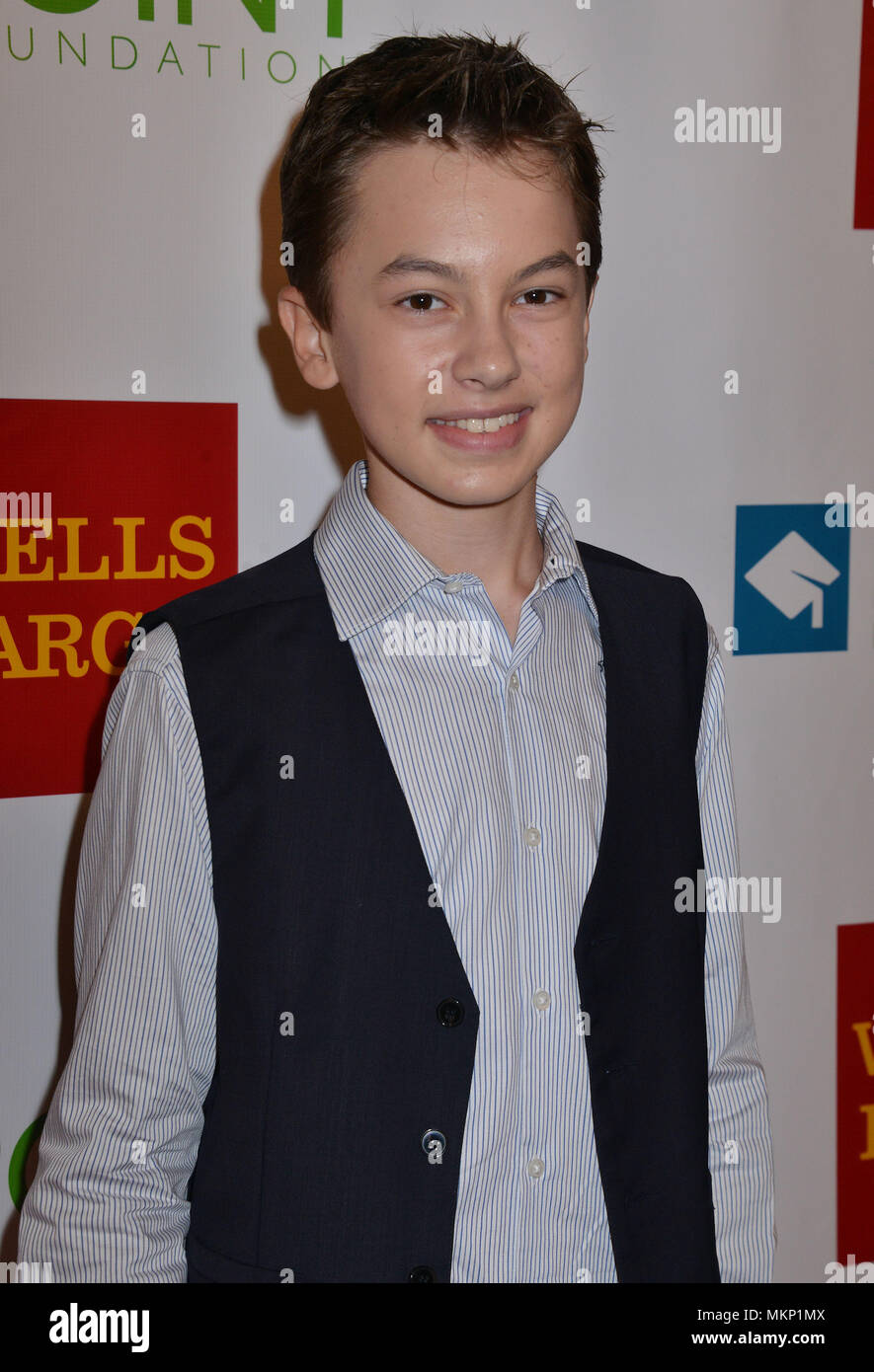 Hayden Byerly at the Voices on Point Gala at the Hyatt Century Plaza ...