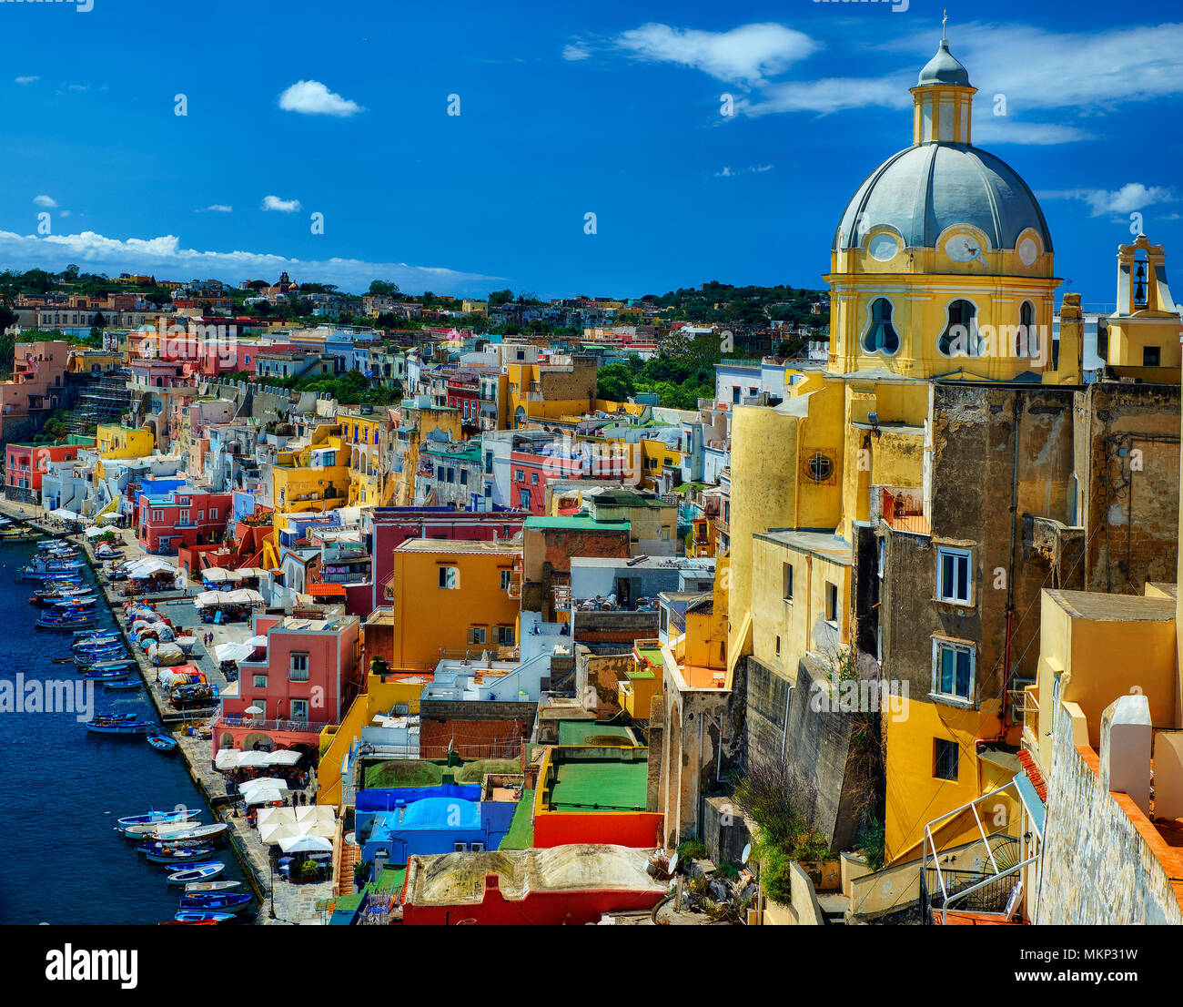 Procida port of corricella hi-res stock photography and images - Alamy