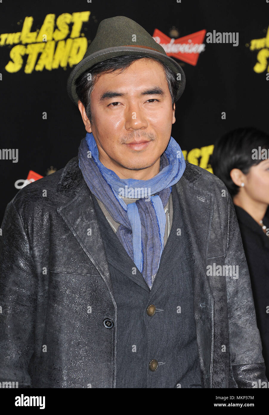 Kim Jee-Woon - director at the Last Stand Premiere at the Chinese ...