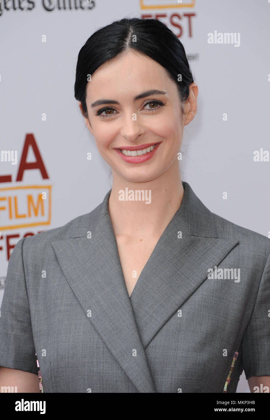 Krysten ritter 39 red carpet event hi-res stock photography and images ...