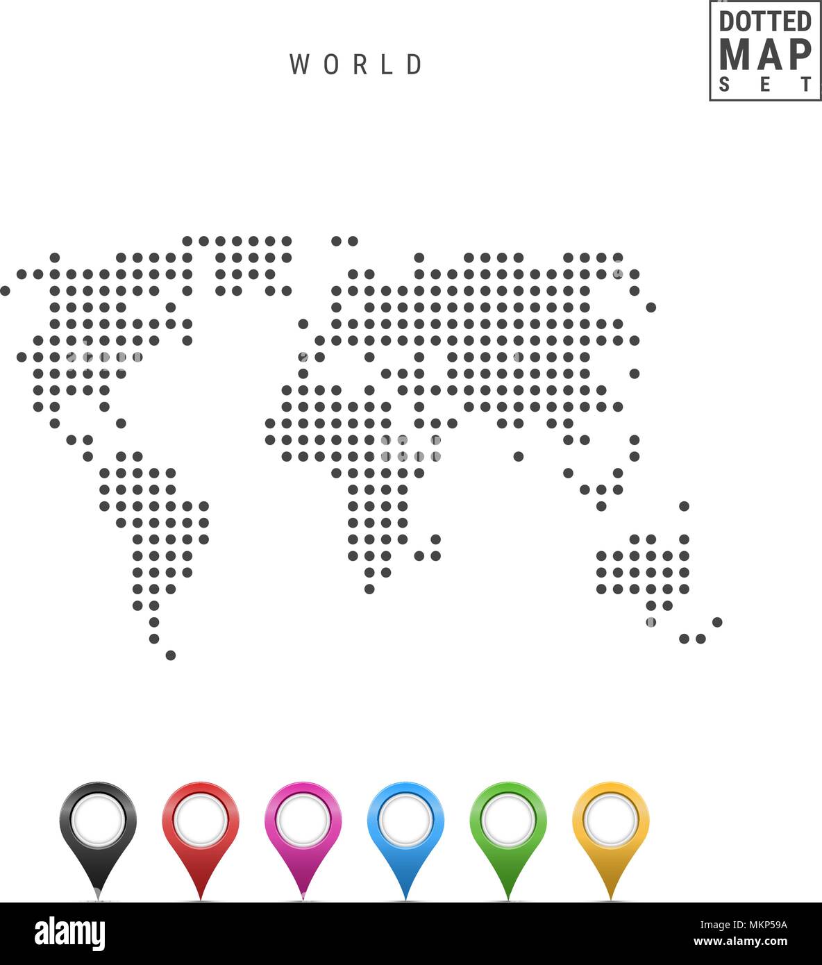 Dotted globe clipart hi-res stock photography and images - Alamy