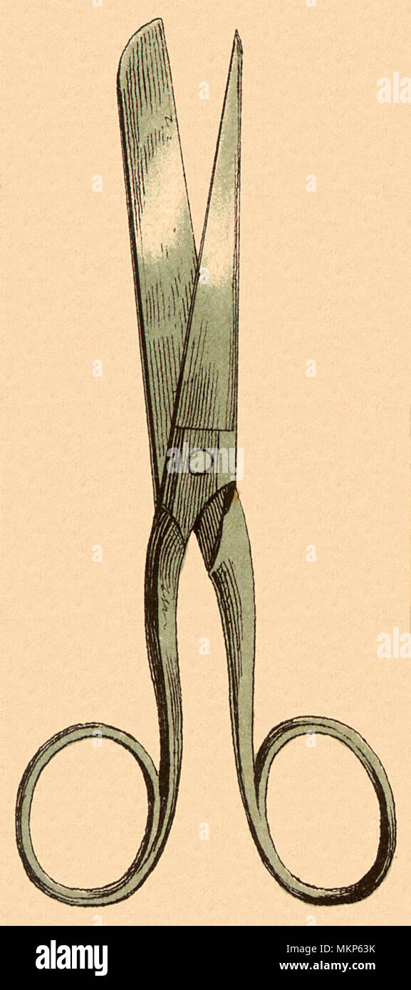 Pair of Scissors Stock Photo - Alamy