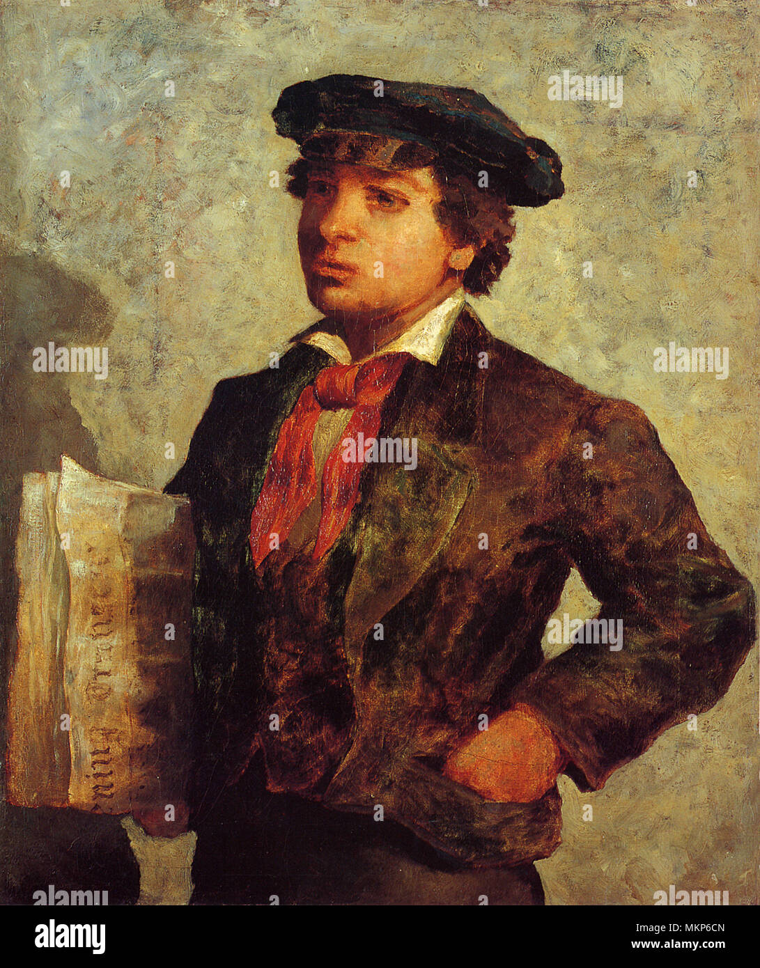 Vintage newspaper boy hi-res stock photography and images - Alamy