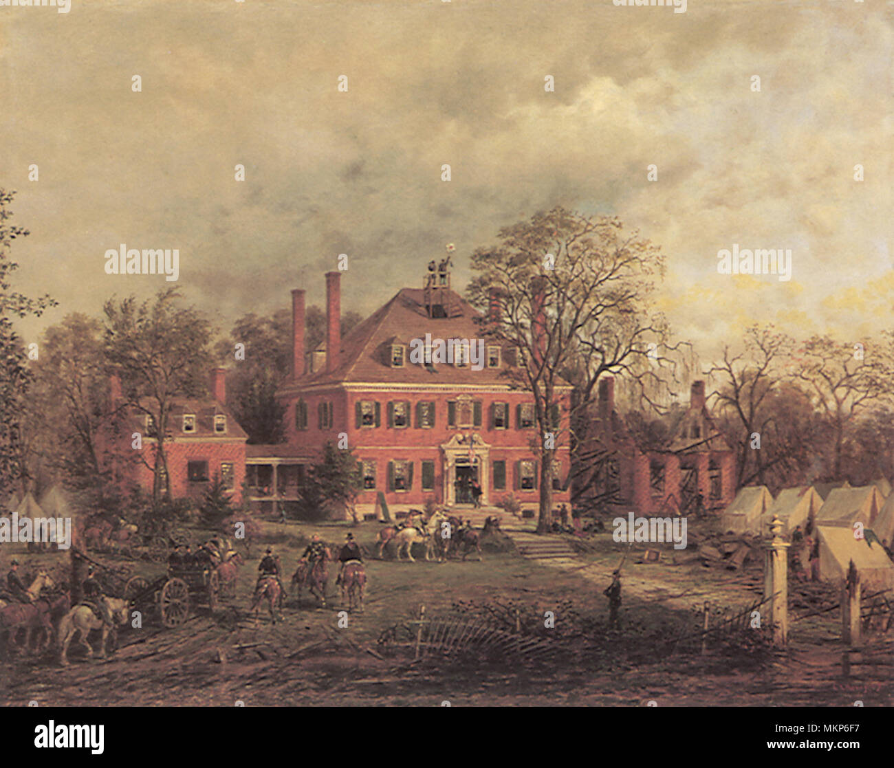 Civil war mansion hi-res stock photography and images - Alamy