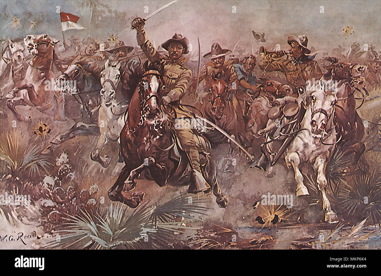 Charge of the rough riders hi-res stock photography and images - Alamy