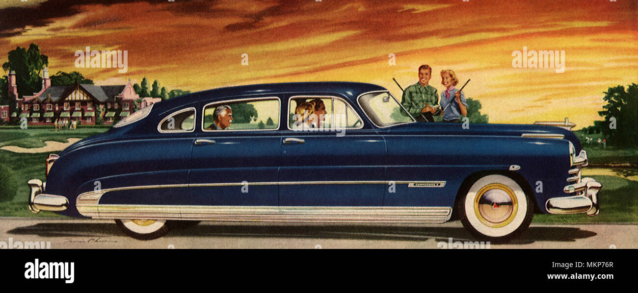 1950 Hudson Custom Commodore Stock Photo - Alamy