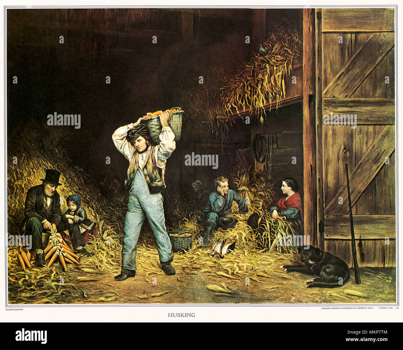 Husking corn hi-res stock photography and images - Alamy