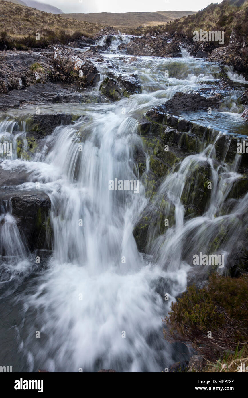 Sligachan waterfall hi-res stock photography and images - Alamy