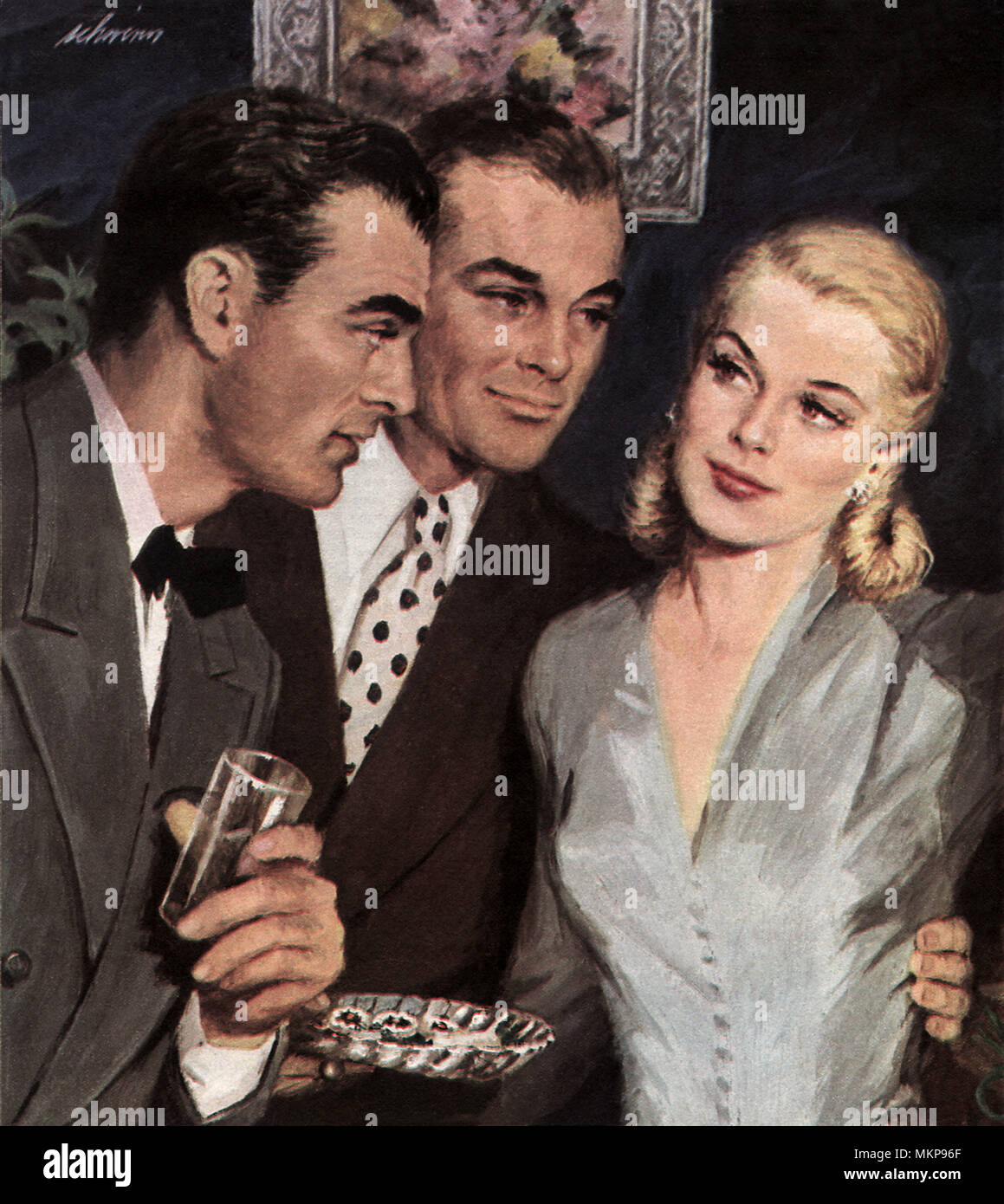 Woman adore men hi-res stock photography and images - Alamy