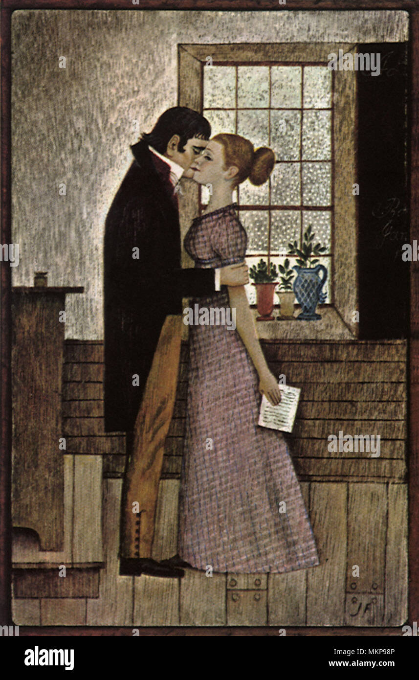 Woman adore man hi-res stock photography and images - Alamy