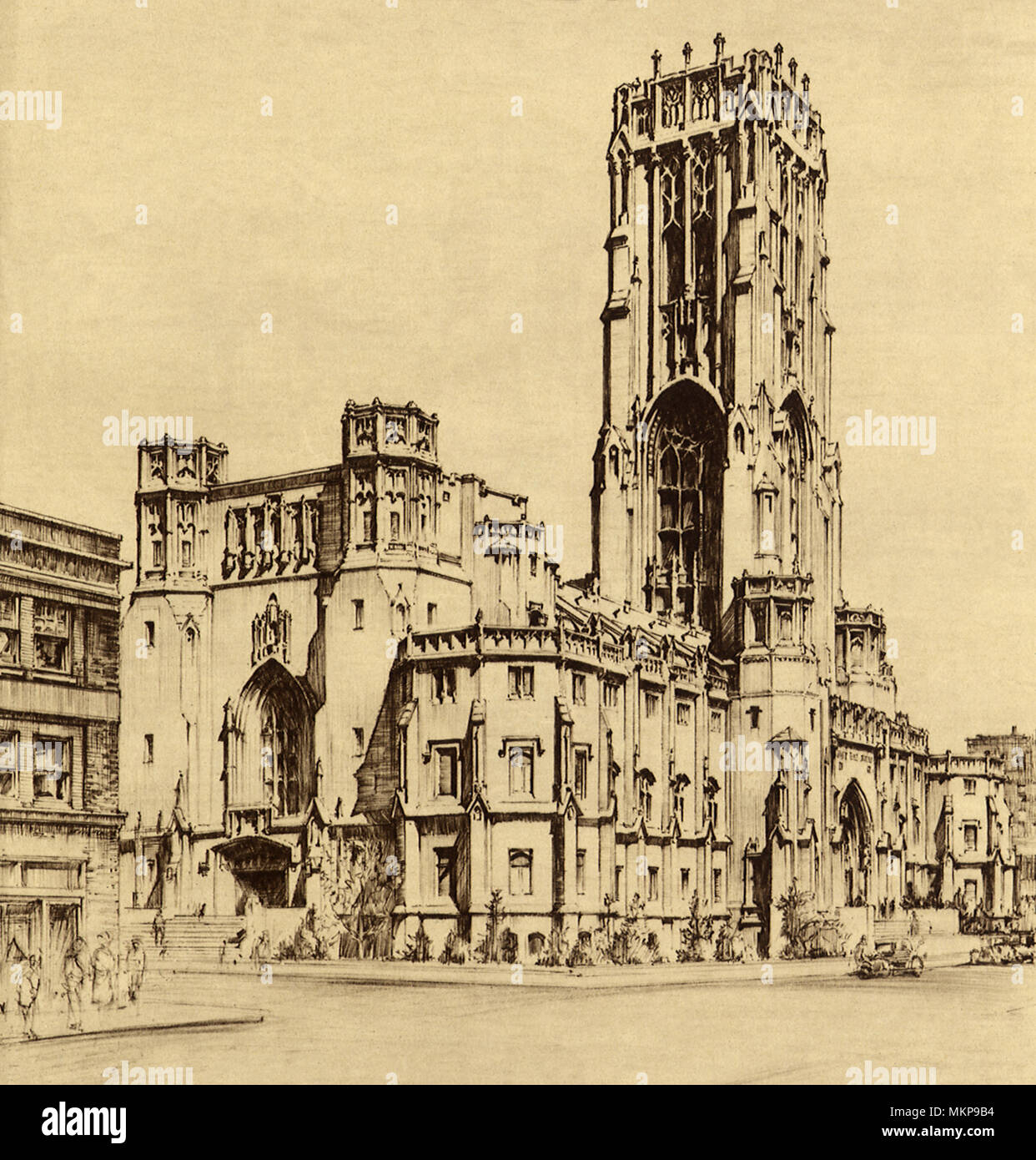 Scottish Rite Cathedral. Indianapolis Stock Photo - Alamy