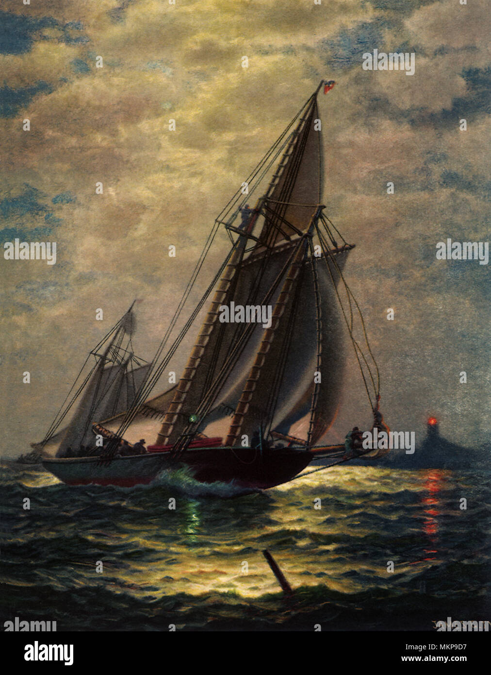 The first sailing boat hi-res stock photography and images - Alamy