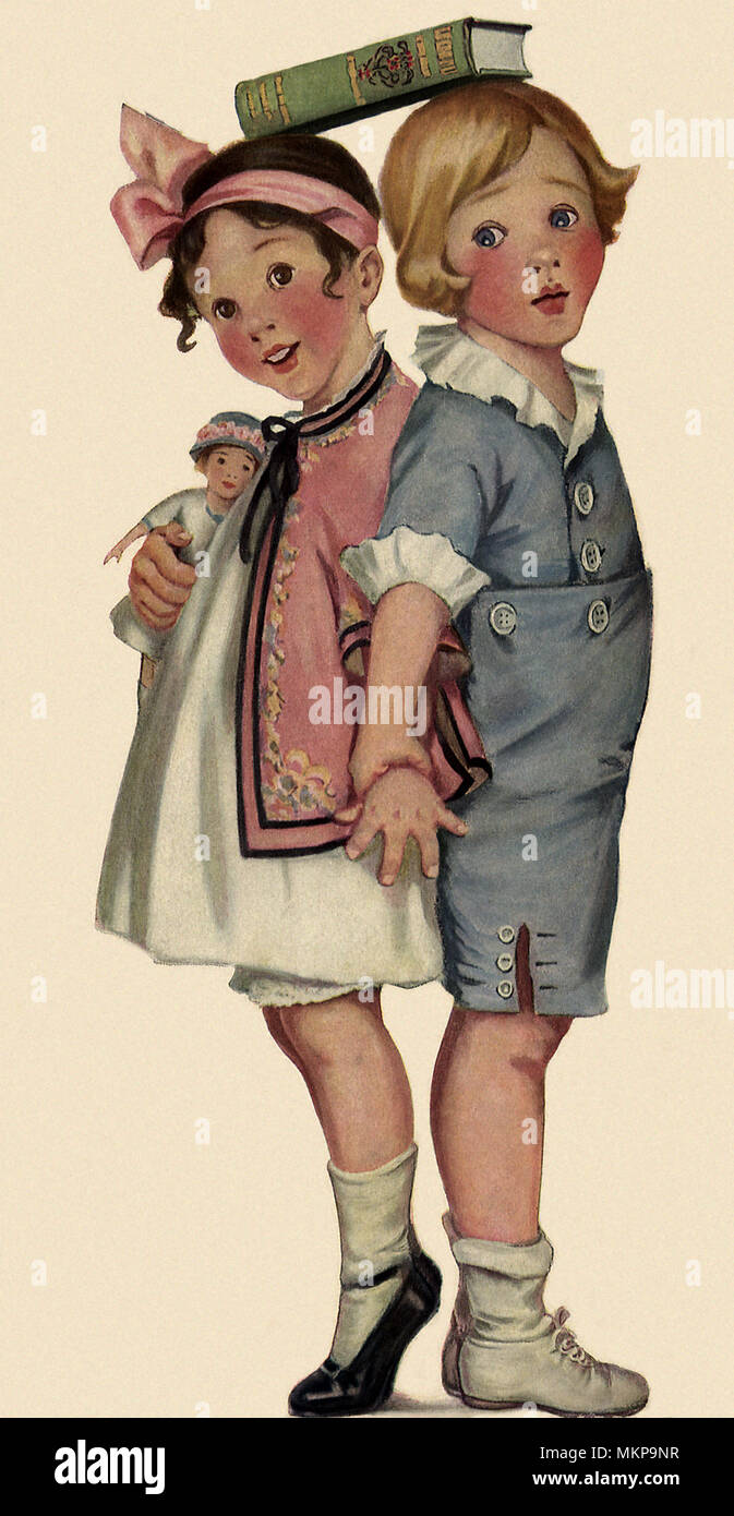 Balancing the Book Stock Photo - Alamy