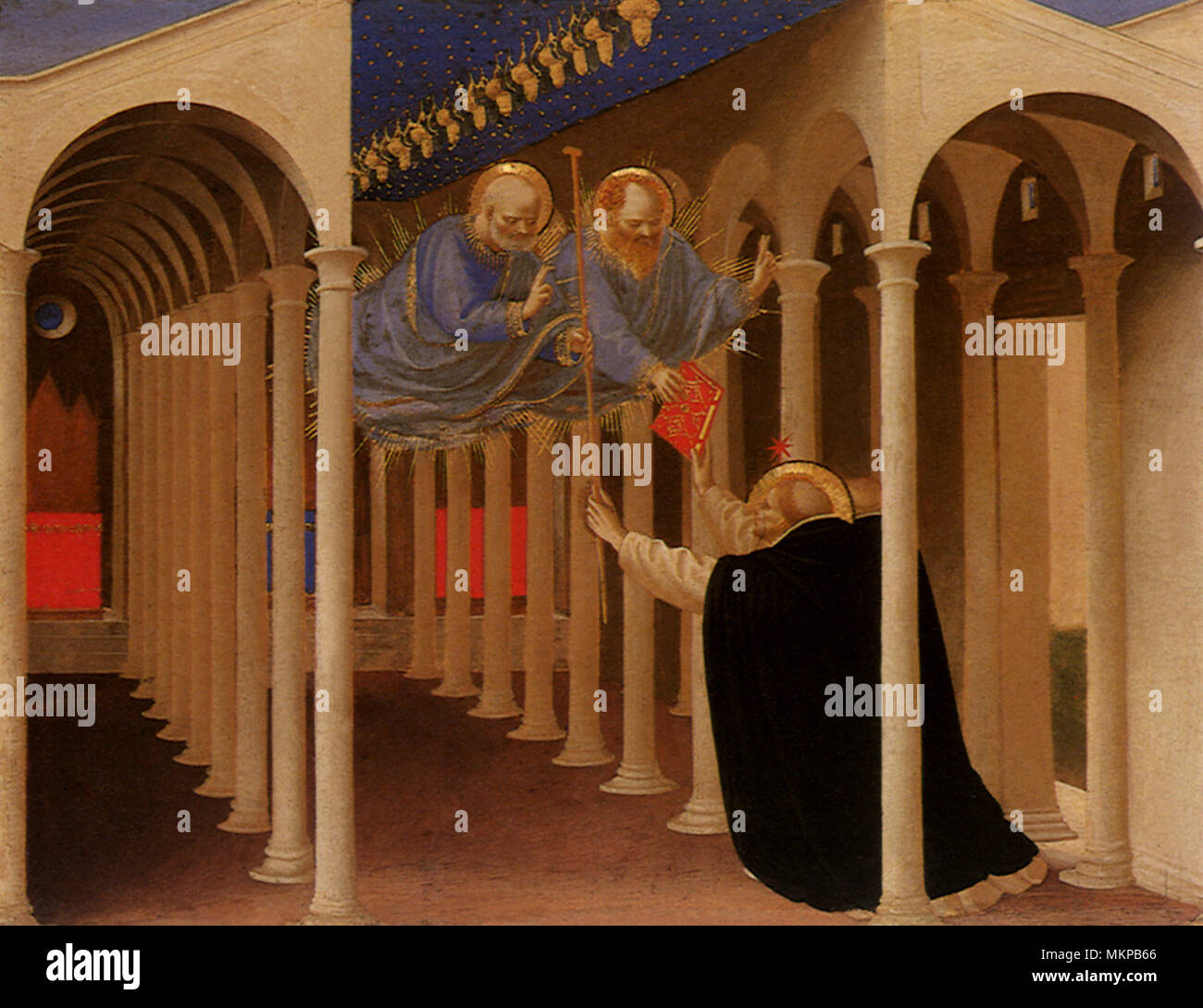 Saint Peter and Saint Paul Appear to Saint Dominic Stock Photo - Alamy