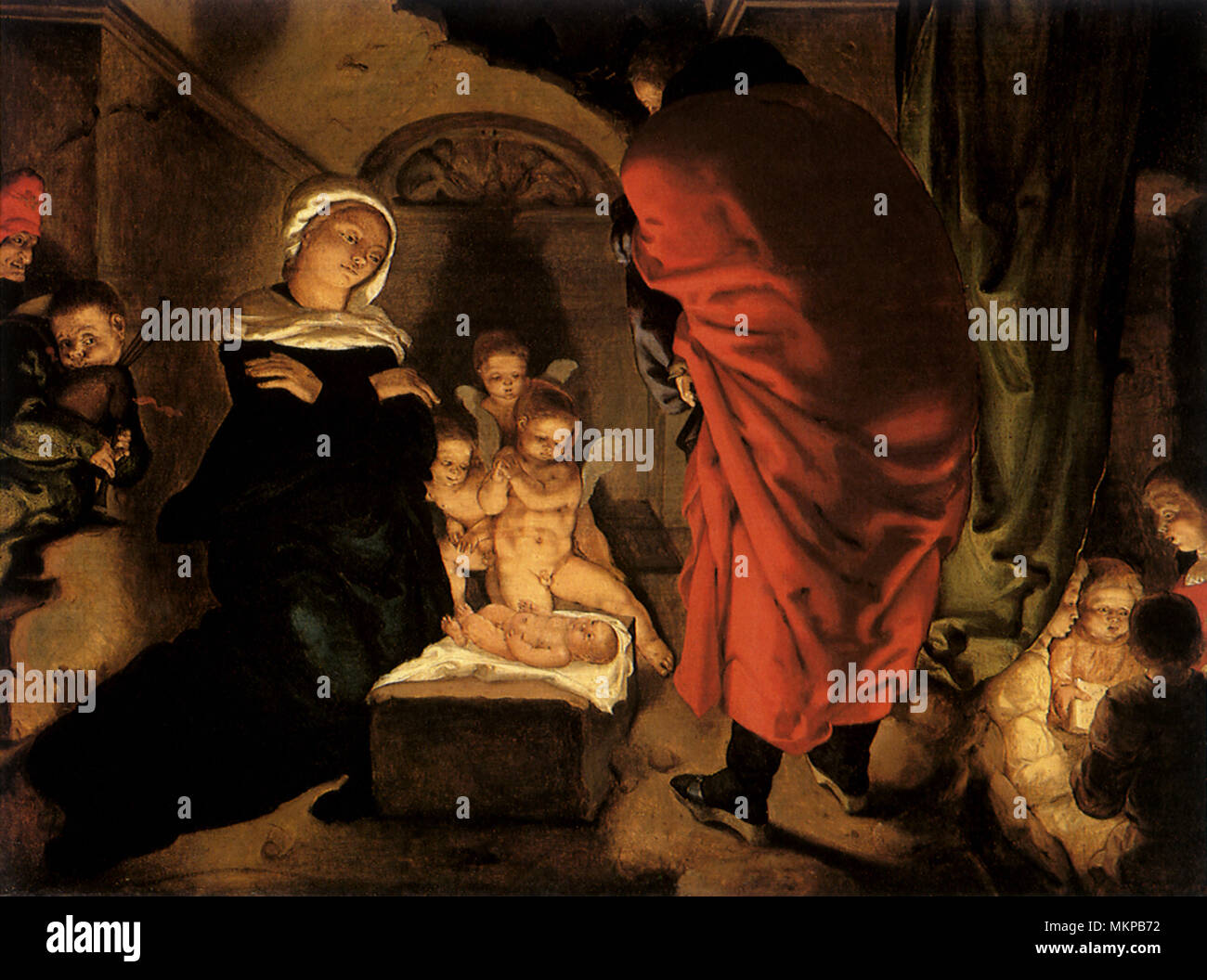 The nativity art impressionism hi-res stock photography and images - Alamy