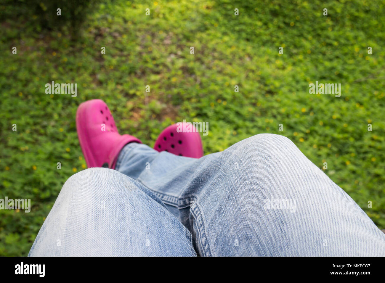 Stamping feet woman hi-res stock photography and images - Alamy